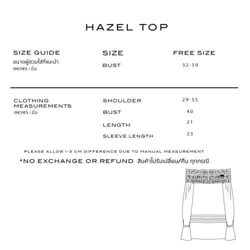 Hazel Top - Wool Wacay